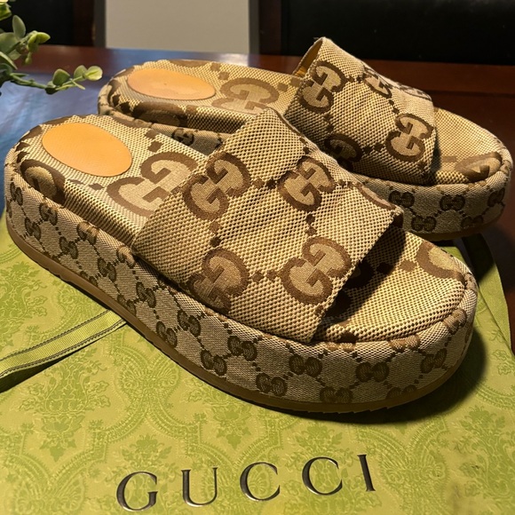 Gucci | Shoes | Gucci Platform Slide | Poshmark